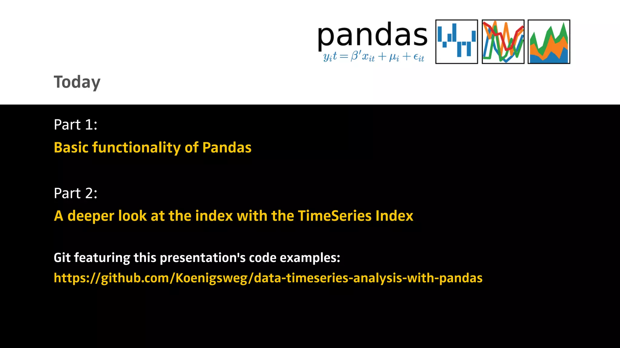 Introduction to Pandas and Time Series Analysis [PyCon DE] | PDF