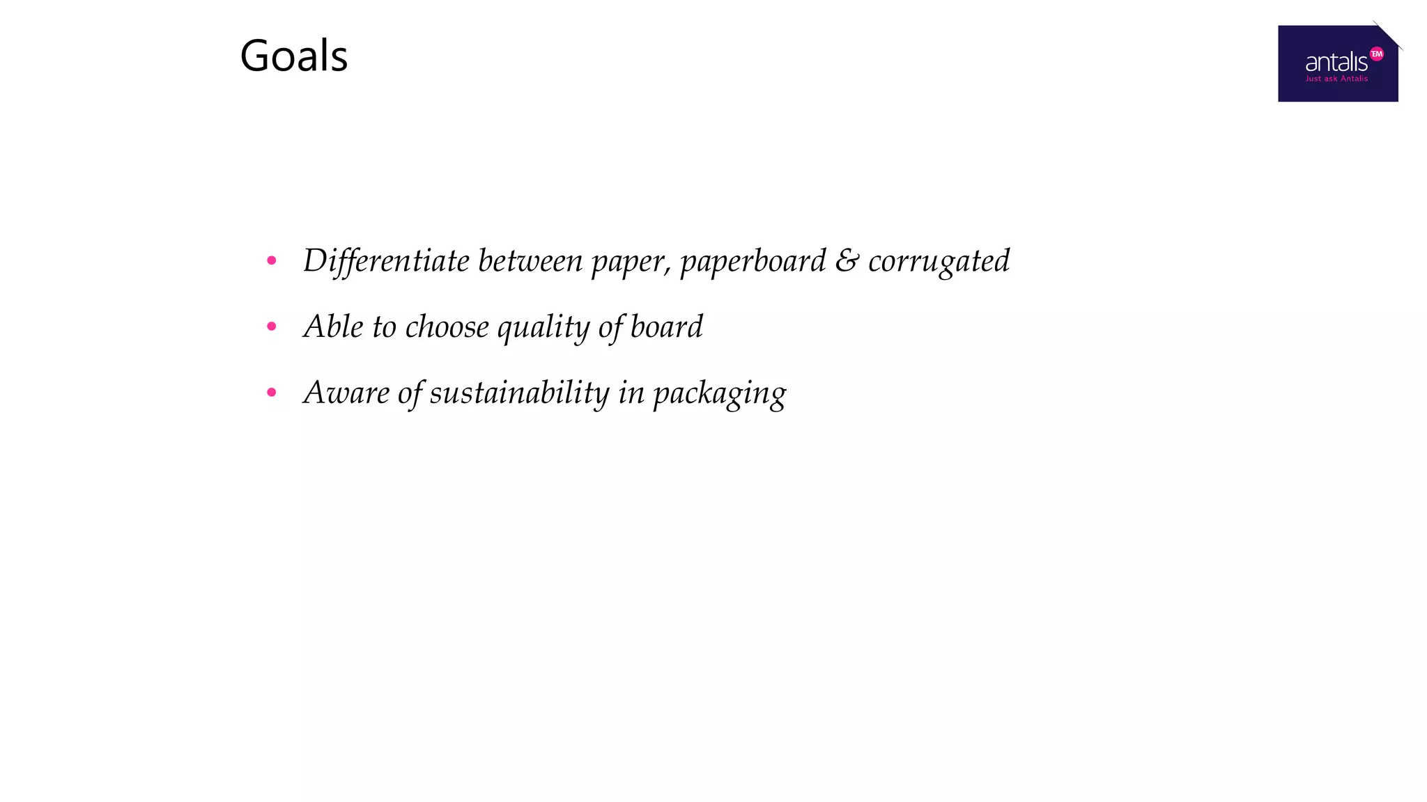 Introduction to Paperboard | PPTX