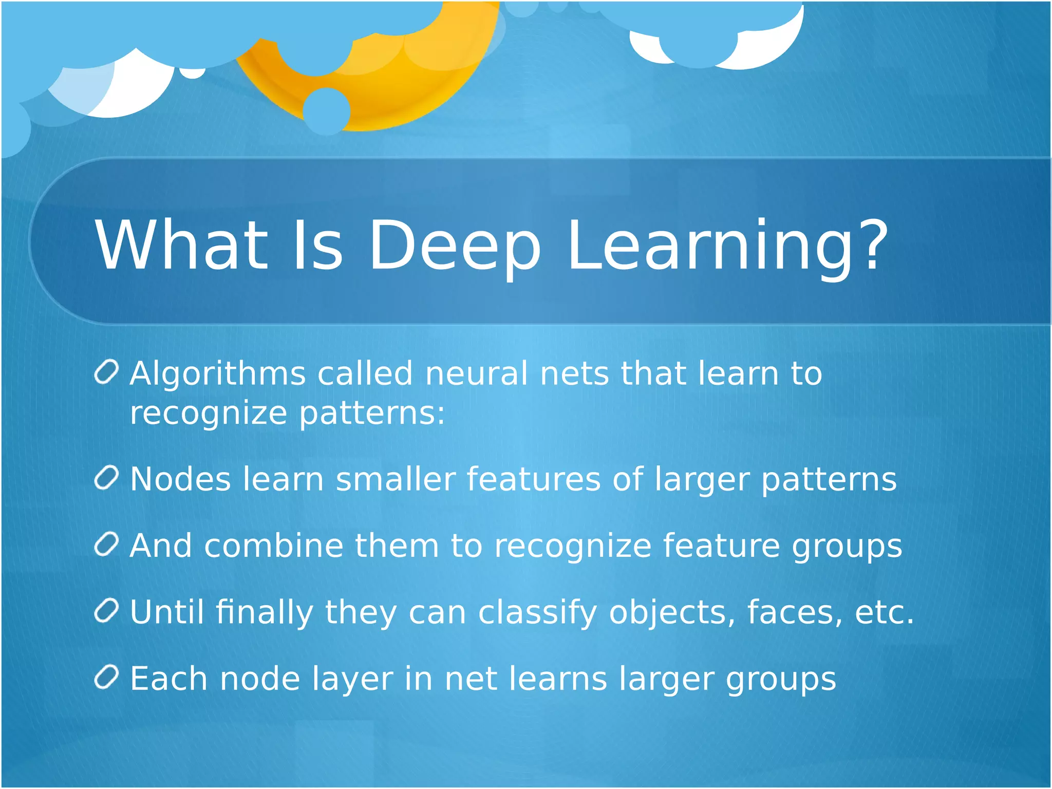 Introduction To Parallel Iterative Deep Learning On Hadoops Next