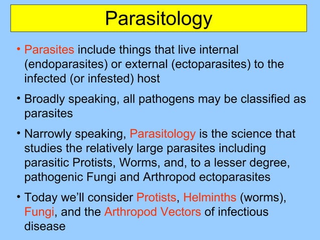 Parasitology Ppt Templates - Free Power Point Template PPT Template