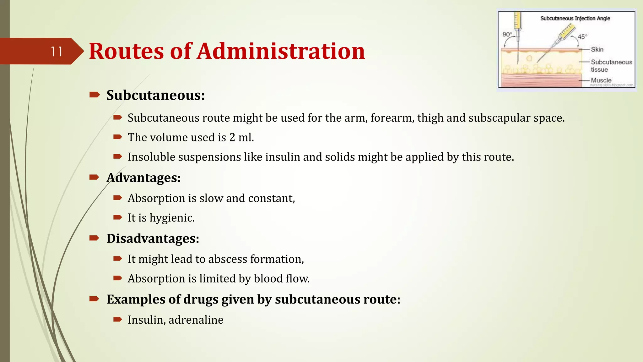 Introduction to parenteral products and routes of administration | PDF