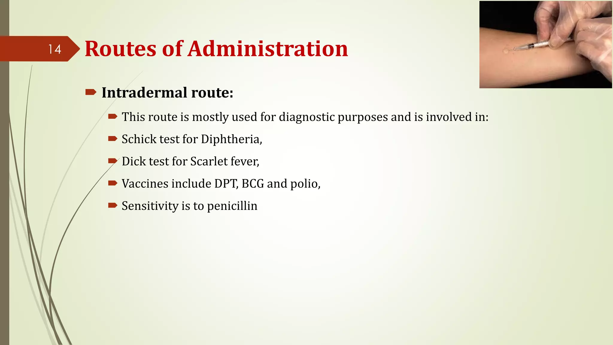 Introduction to parenteral products and routes of administration | PDF