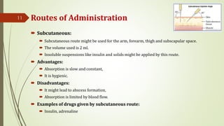 Introduction to parenteral products and routes of administration | PDF