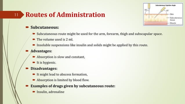 Introduction to parenteral products and routes of administration | PDF