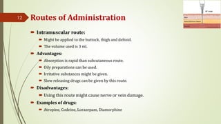 Introduction to parenteral products and routes of administration | PDF
