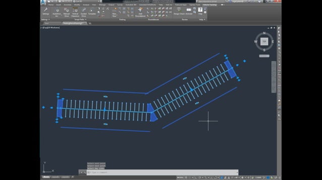 Introduction to Parking Lot Layout using Autodesk Vehicle Tracking | PDF