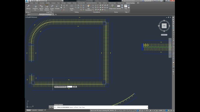 Introduction to Parking Lot Layout using Autodesk Vehicle Tracking | PDF