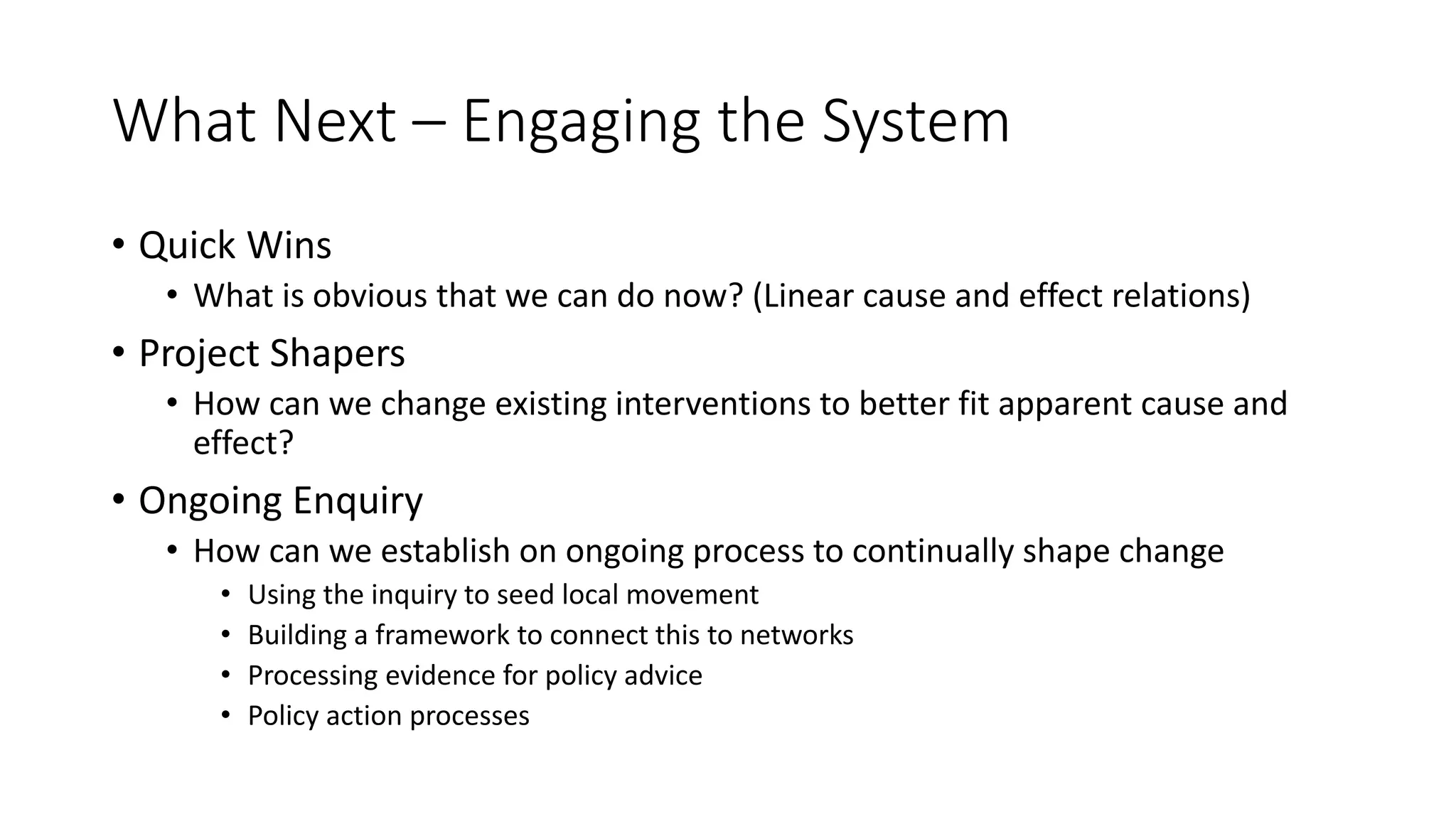 Introduction to participatory systemic inquiry mongolia | PPT