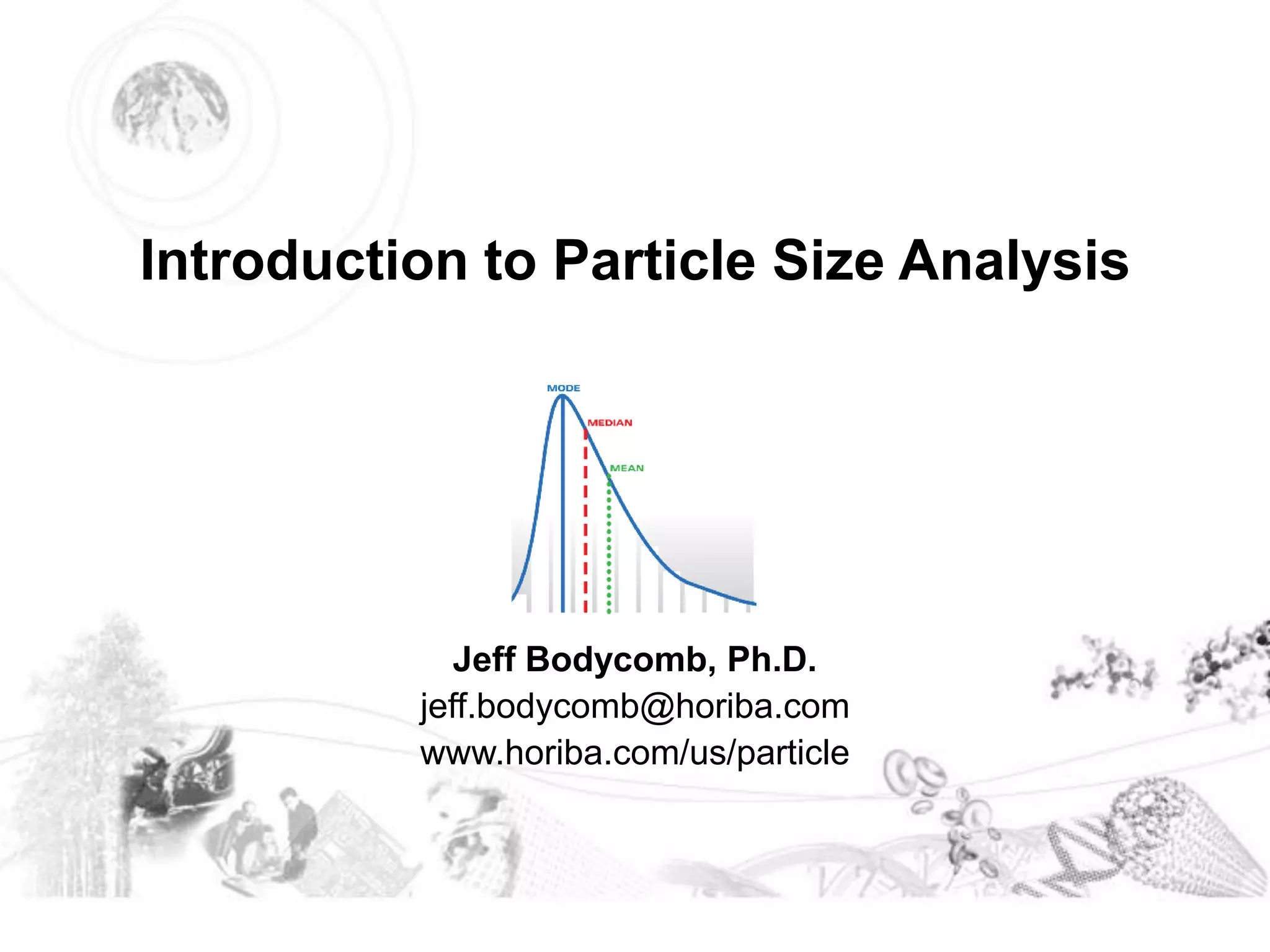 Particle Classroom Series I Introduction To Particle Analysis Pdf