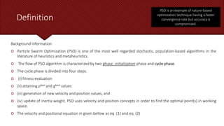 Introduction to particle swarm optimization | PPT