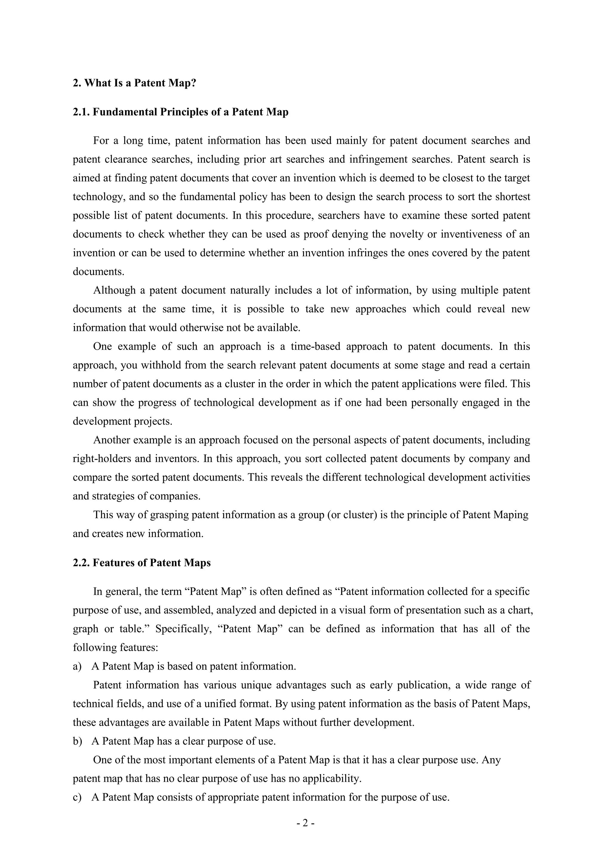 Introduction to patent map analysis2011 | PDF