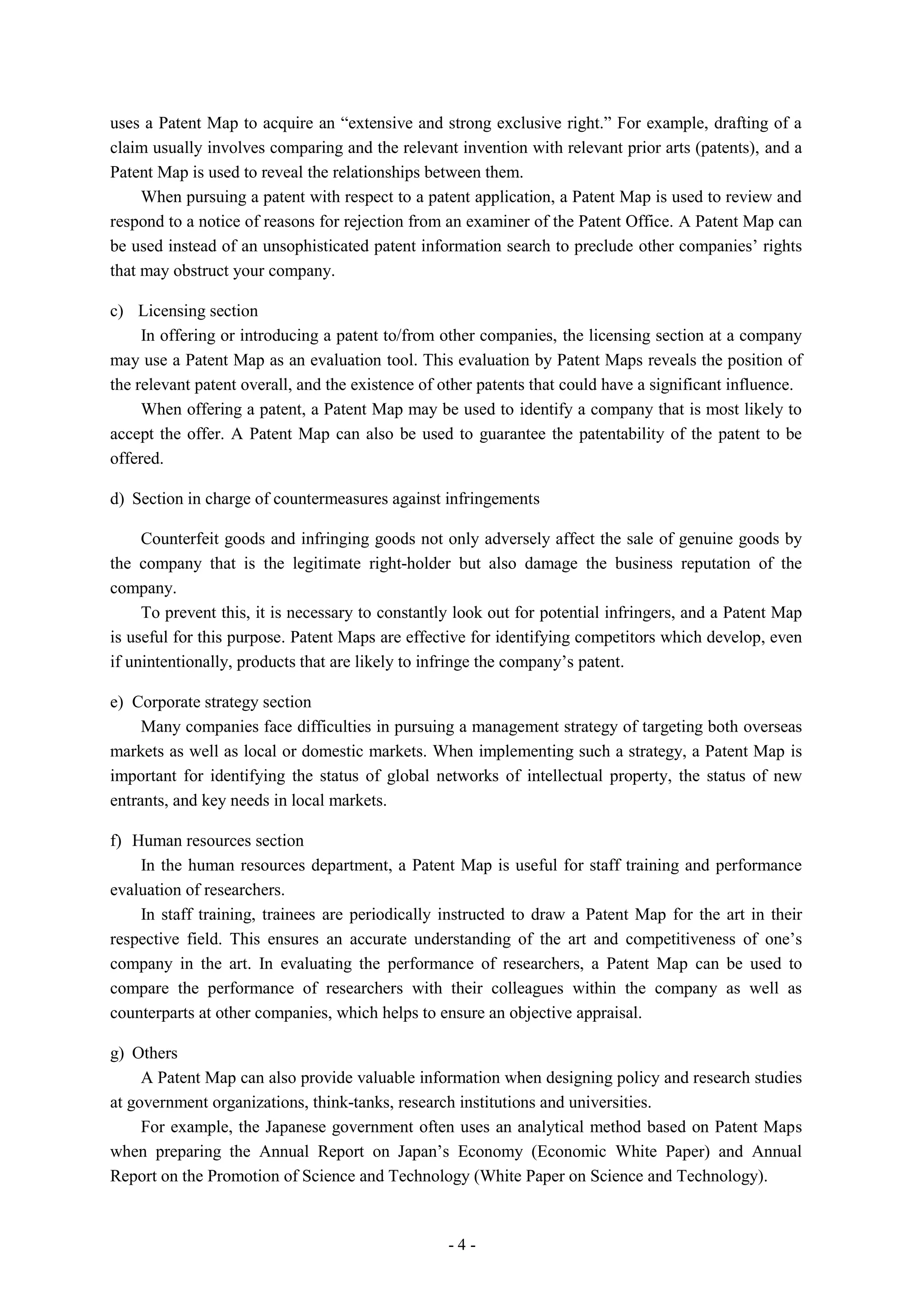 Introduction to patent map analysis2011 | PDF