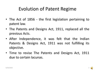 Introduction to patents | PPTX