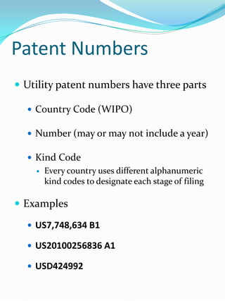 Introduction to patent searching | PPTX | Business | Business and Finance