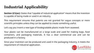 Introduction to Patents & Patentability criteria.pptx