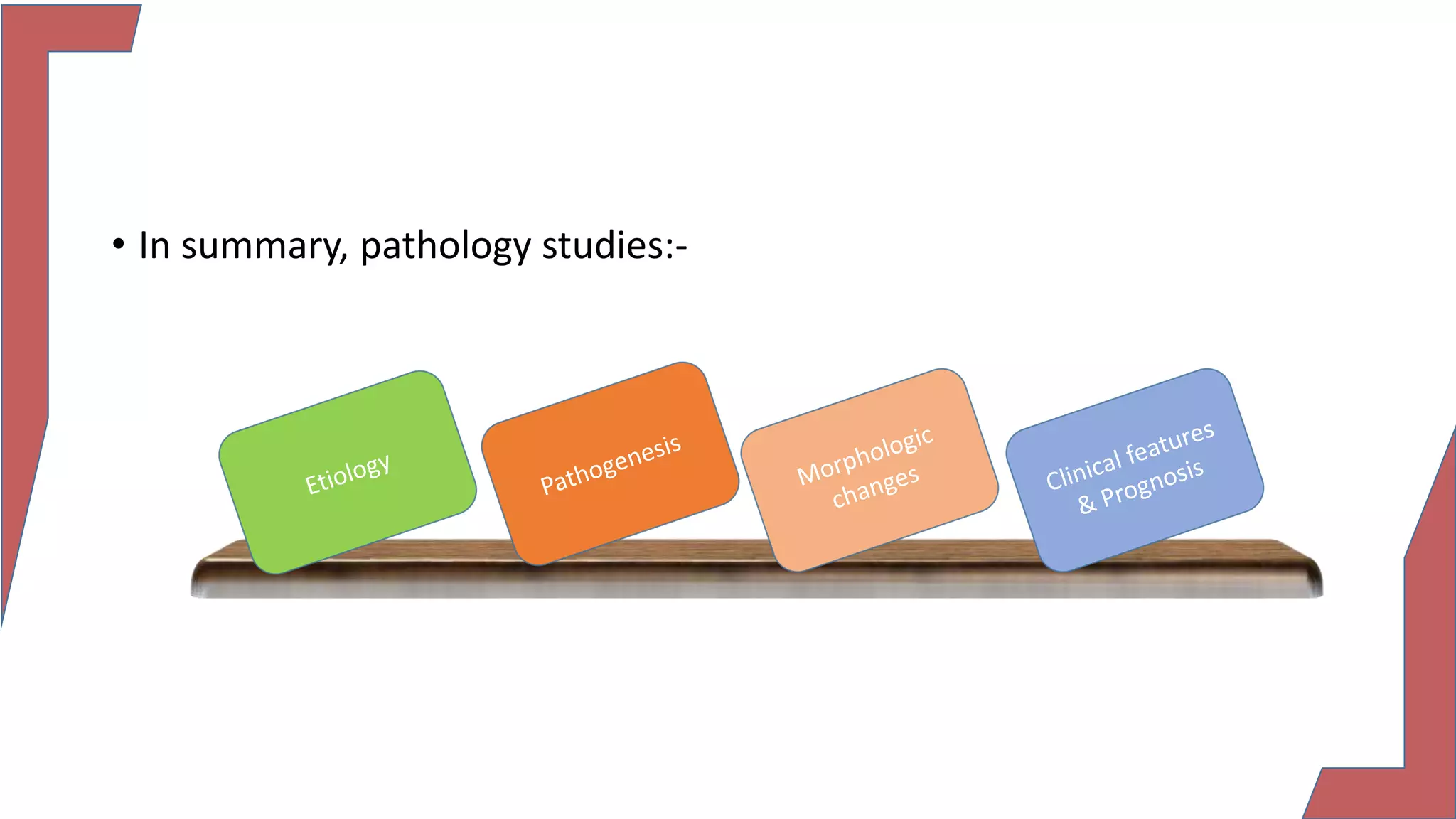 Introduction to pathology | PPTX