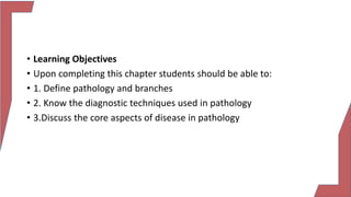 Introduction to pathology | PPTX