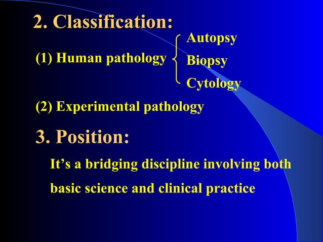 Introduction to pathology | PPT