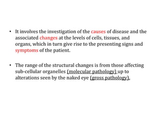 Introduction to pathology | PPTX