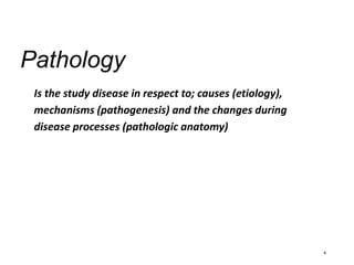 Introduction to pathology | PPT