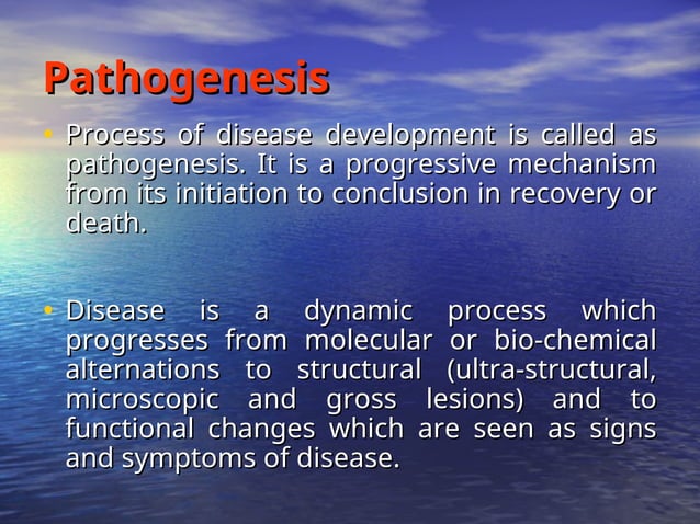 Introduction to Pathology.ppt of Pathology | PPT
