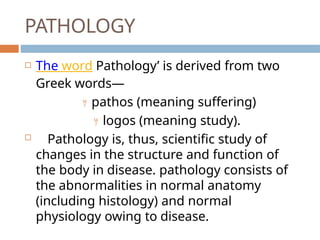 Introduction to pathology and nursing management .pptx