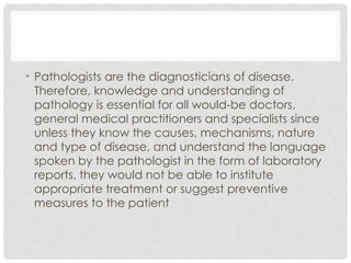 INTRODUCTION TO HUMAN PATHOLOGY AND PATHOPHYSIOLOGY | PPTX