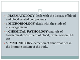 Introduction to pathology | PPTX