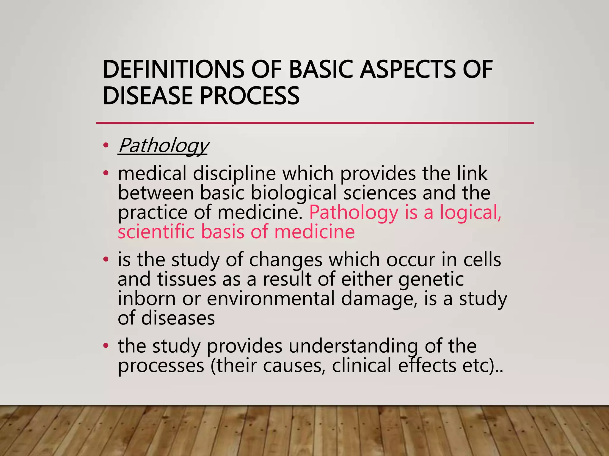 Introduction to pathology & causes of diseases.ppt