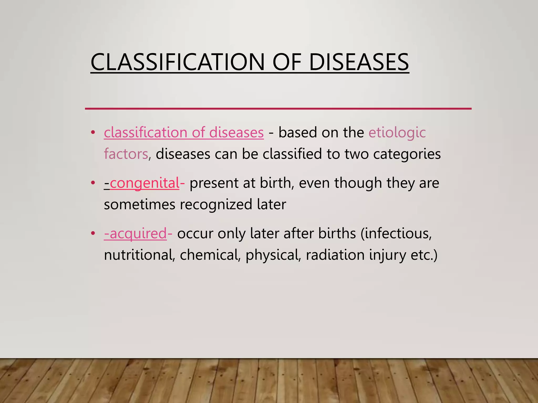 Introduction to pathology & causes of diseases.ppt