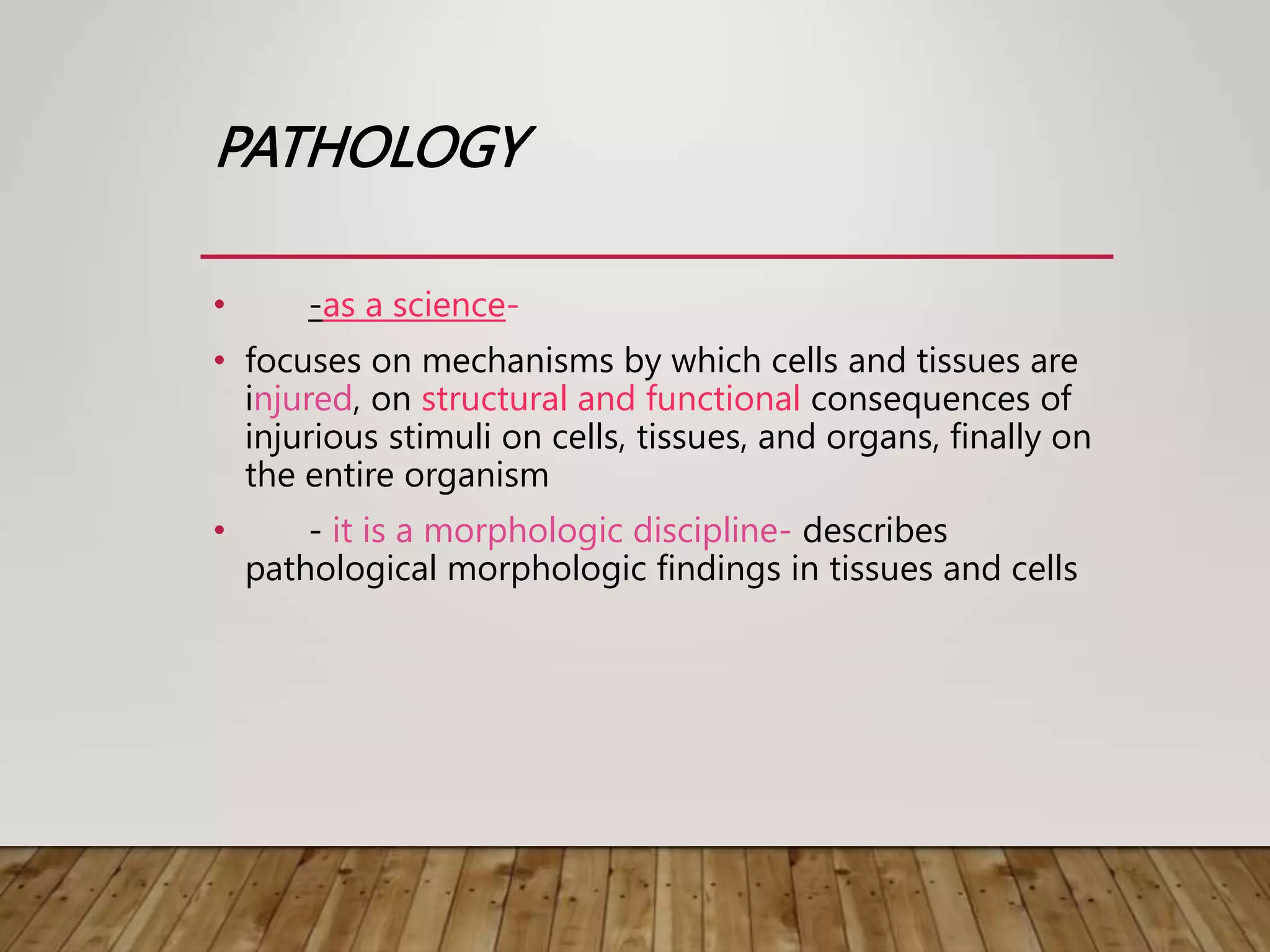 Introduction to pathology & causes of diseases.ppt
