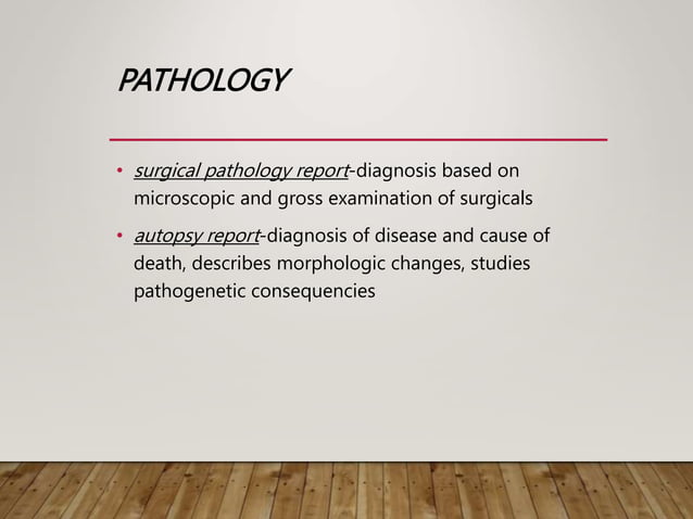 Introduction to pathology & causes of diseases.ppt | Diseases and Conditions | Medical Health