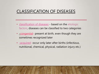 Introduction to pathology & causes of diseases.ppt