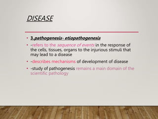 Introduction to pathology & causes of diseases.ppt