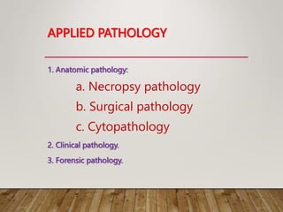 Introduction to pathology & causes of diseases.ppt
