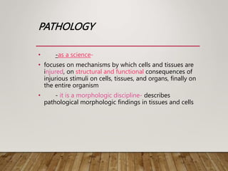 Introduction to pathology & causes of diseases.ppt