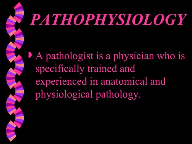 Introduction to pathophysiology | PPT