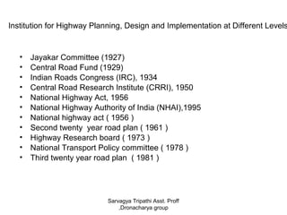 Introduction to pattern of road | PPT