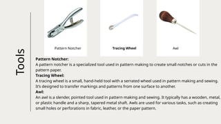 Introduction to Pattern Drafting & Garment Constructions.pptx