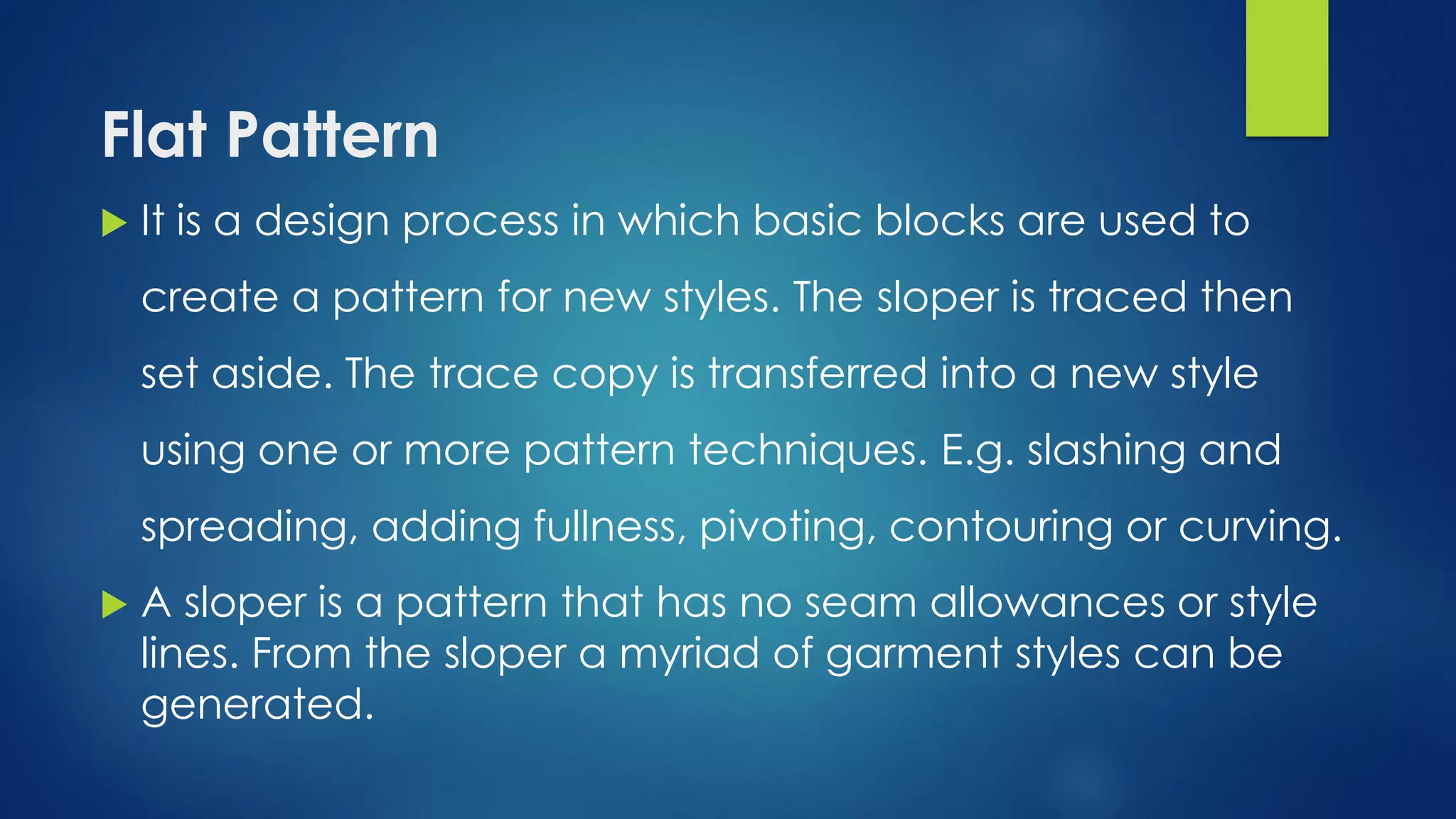INTRODUCTION TO PATTERN MAKING | PDF