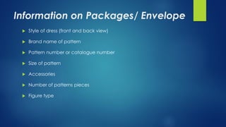 INTRODUCTION TO PATTERN MAKING | PDF