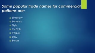 INTRODUCTION TO PATTERN MAKING | PDF