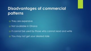 INTRODUCTION TO PATTERN MAKING | PDF