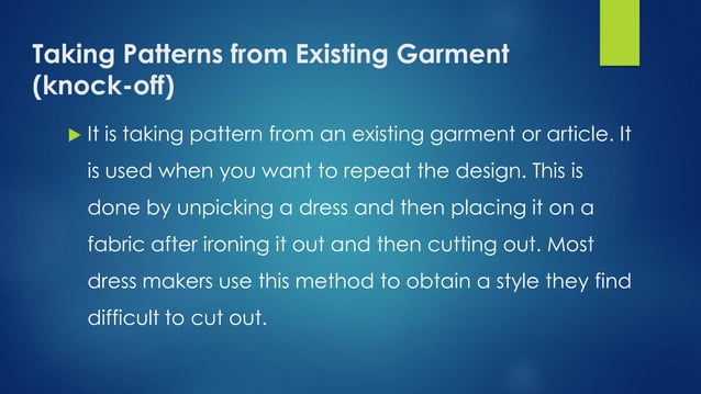 INTRODUCTION TO PATTERN MAKING | PDF