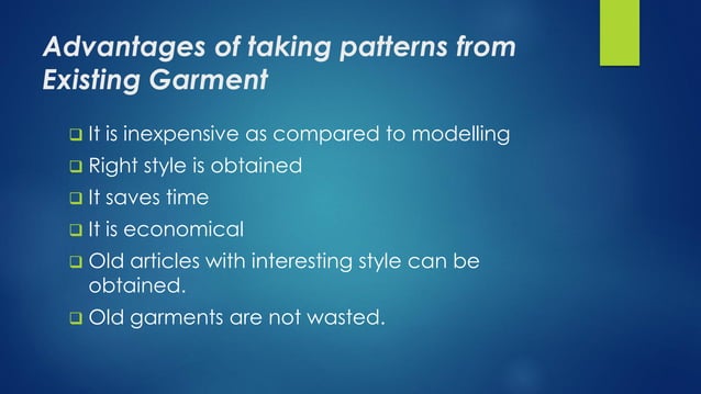 INTRODUCTION TO PATTERN MAKING | PDF