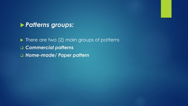 INTRODUCTION TO PATTERN MAKING | PDF