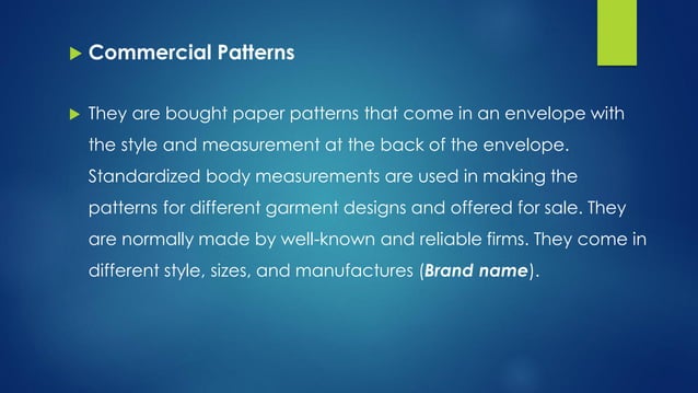 INTRODUCTION TO PATTERN MAKING | PDF