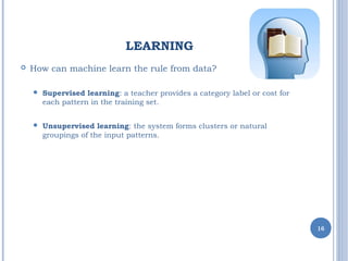 Introduction to pattern recognization | PPT