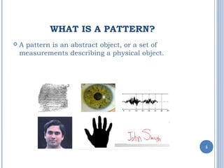 Introduction to pattern recognization | PPT