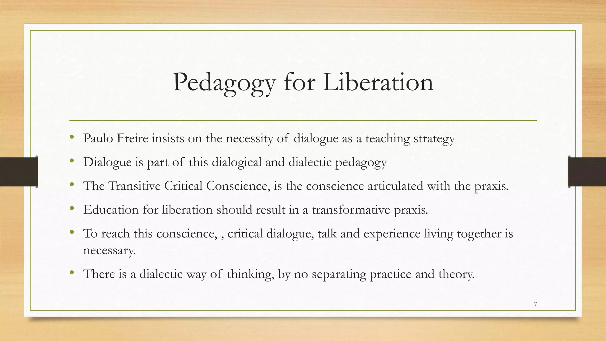 Introduction to paulo freire | PPTX
